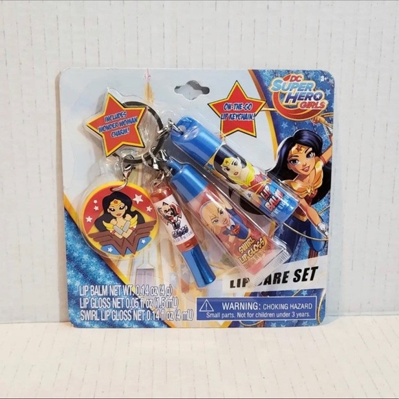 DC | Accessories | Dc Super Hero Girls Lip Care Set | Poshmark